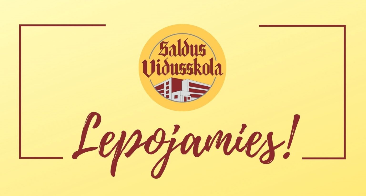 Lepni. Vēsture. Olimpiāde – Saldus vidusskola